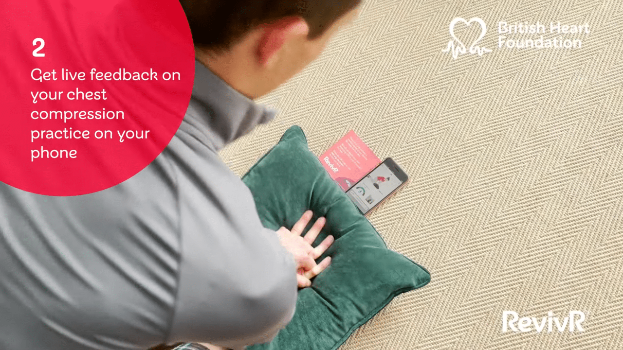 BHF - Learn CPR in 15 minutes for free with RevivR™